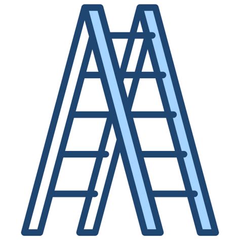 Ladder Free Construction And Tools Icons