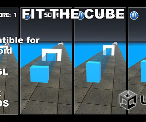 Artstation Fit The Cube Endless Unity Game Source Code Game Assets