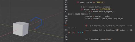 Add On Draw D With Python More In Front Blender Stack Exchange