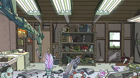 Rick And Morty Garage Wallpapers Wallpaper Cave