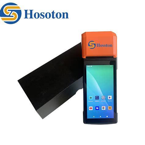 Mobile Android POS Device Touch Screen Handheld POS Mm Thermal Printer Inch G WiFi Barcode