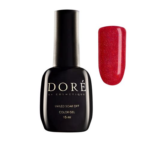 Гель-лак Dore №333 ярко-розовый с шиммером - Dore La Cosmetique ...