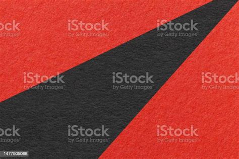 오래 된 공예 빨간색과 검은 색 종이 배경 매크로의 질감 빈티지 추상 판지의 구조 0명에 대한 스톡 사진 및 기타 이미지 0명 검은색 골진 Istock
