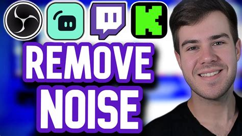 How To Remove Background Noise On Your Microphone OBS Studio YouTube