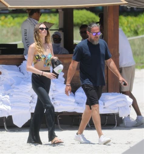 Behati Prinsloo In A Bikini Beach In Miami Celebmafia