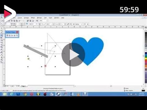 how to use Basic Shape in corel draw دیدئو dideo