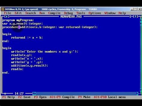 Turbo Pascal Win 10 Lập Trình Không Giới Hạn Trên Hệ Điều Hành Hiện Đại