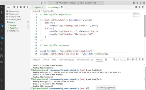 sunil kumar kashyap on linkedin this is my first node js file reading