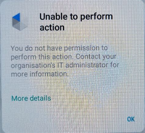 Error Enrolling Android Fully Managed With Microsoft Intune More Than