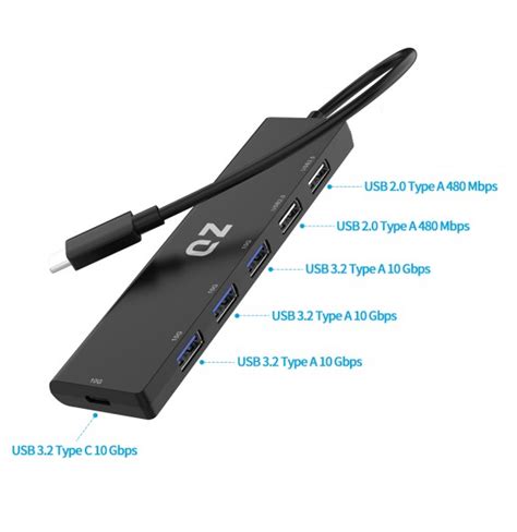 Buy QZ USB Hub Hub Gbps USB C USB Hub Type C USB Hub Pc USB