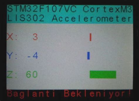 Stm32 Stm32f107 Ile Lis302dl Ivme ölçer Kullanımı Elektronik
