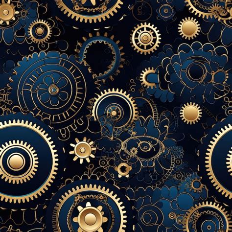 Premium Ai Image Patterns Formed By Interlocking Gears Premium Ai Image Patterns Formed By Interlocking Gears