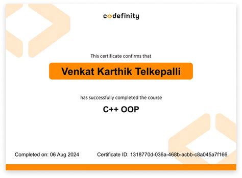 Venkat Karthik Telkepalli On Linkedin Digital Certificate