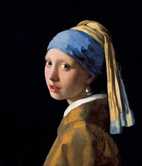 Девушка с жемчужной сережкой Ян Вермеер 1665 Girl With Pearl Earring Johannes Vermeer Vermeer