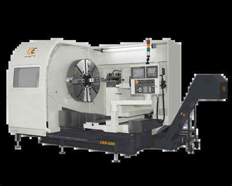 Horizontal Cnc Lathe Fbn 80b Flat Bed Cnc Turning Machine Key East Machinery
