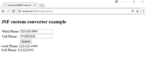 jsf creating a custom validator tag