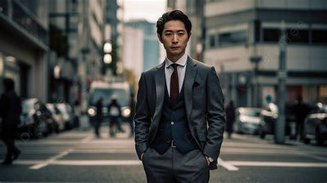 거리에 서 있는 양복을 입은 아시아 남자 비즈니스 남자 남성 고화질 사진 사진 드레스 셔츠 배경 일러스트 및 사진 무료 다운로드 Pngtree