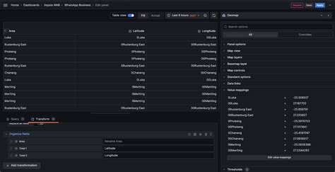 Geomap Value Mapping Overwrite Bug Geomap Panel Grafana Labs
