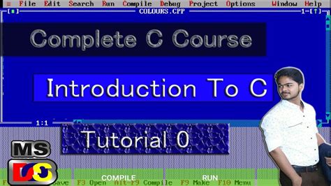 Introduction To C Languageannouncement Turbo C Tutorial For Beginners C Full Course