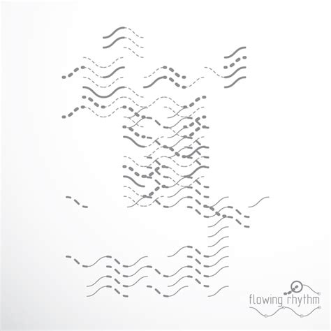 Premium Vector Futuristic Abstract Vector Technology Background Abstract Wavy Lines Pattern