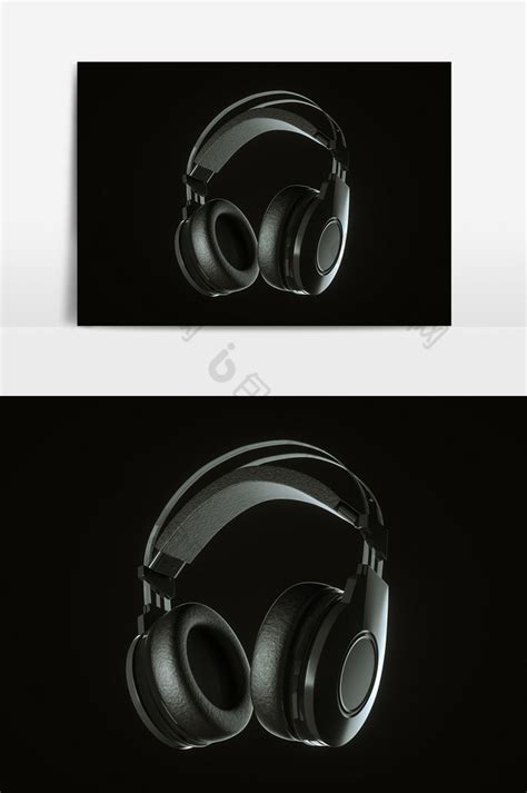 c4d模型头戴式耳机模型oc渲染器图片下载 包图网