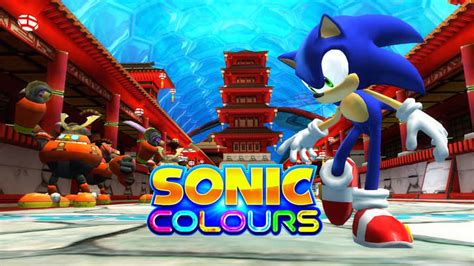 Download Free Sonic Colors With Japanese Structures Wallpaper