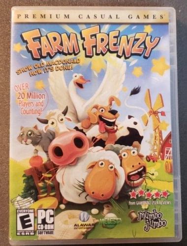 Farm Frenzy Windows Xp Cd Rom Excellent Cab1s1 Rlokinbsonlineoffering