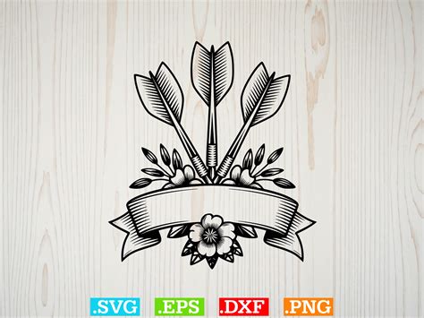 Darts Monogram Svg Darts Name Svg Png Graphic By Resal4019 Creative Fabrica