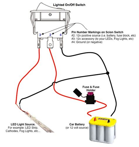 How To Wire Up A Toggle Switch Toggle Switch Wiring Diagram