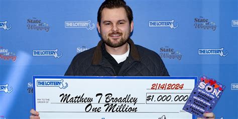 Man Wins 1 Million From Scratch Off Ticket Given As Valentines Day