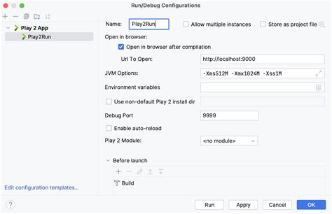 play framework intellij idea ドキュメント