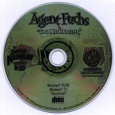 Agent Fuchs In Das Milchkartell Humongous Entertainment Free Download Borrow And