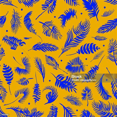 열 대 야 자 나뭇잎 정글 잎 원활한 꽃 패턴 배경 수채화 열 대 장식 0명에 대한 스톡 벡터 아트 및 기타 이미지 0명 꽃무늬 나무 Istock