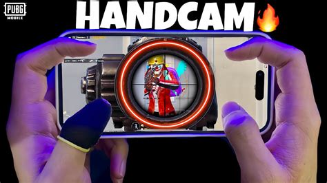 Best Handcam 4 Finger Gyroscope Iphone 14 Pro Max 😍 Pubg Mobile