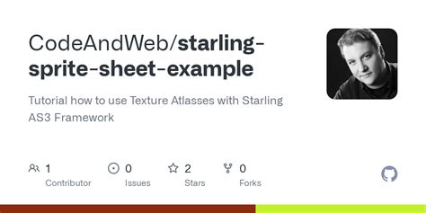 GitHub CodeAndWeb Starling Sprite Sheet Example Tutorial How To Use