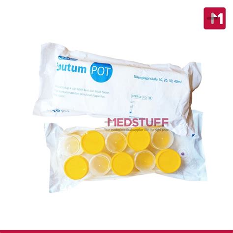 Jual Sputum Pot Steril Onemed Isi 10s Sputum Pot Onemed Pot Sample Dahak Shopee Indonesia