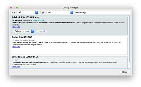 Remove Lsm303agr Mag Library From Arduino Ide · Issue 6 · Adafruitadafruitlis2mdl · Github