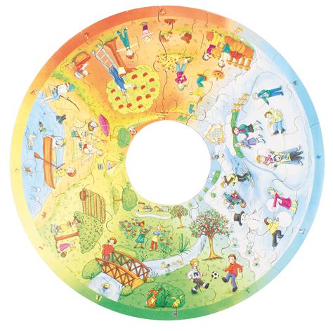 XXL Learning Puzzle 4 Seasons 11011