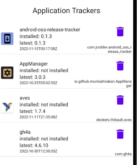 incorrect package name · issue 3 · jroddev android oss release tracker