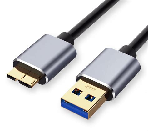 Premium 05m Micro Usb 30 Super Speed Cable For Hdds A To Micro B 10 Pin