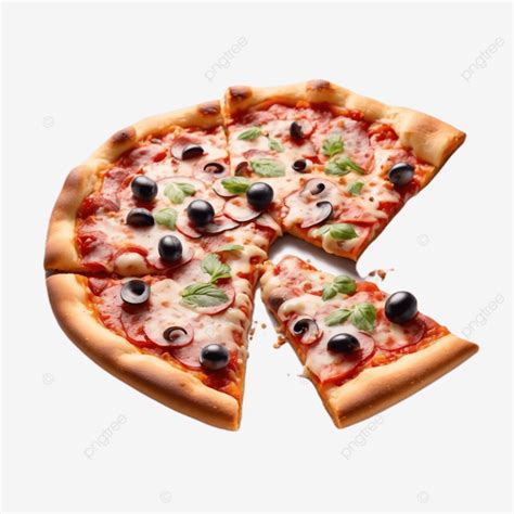 Delicious Declaration Pizza With Missing Slice Delicious Declaration Pizza With Missing Pizza