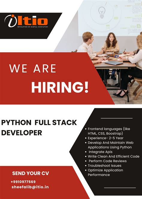 Sheefali Biswakarma On Linkedin 🌟 Join Our Team Python Full Stack Developer Wanted 🌟 Are You A