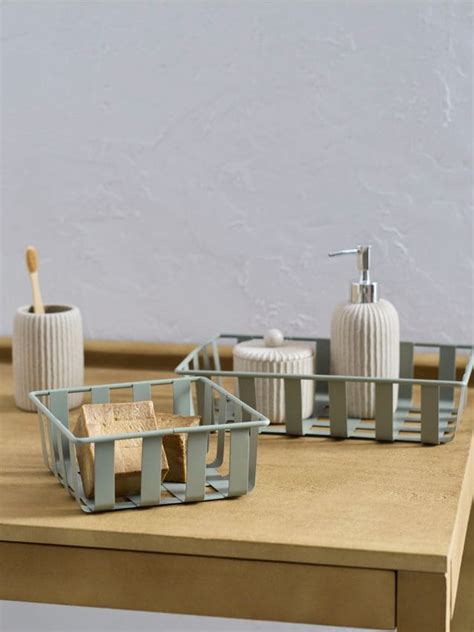 Кошики для зберігання 2 шт Колір пильно зелений Sinsay 784bm 97x