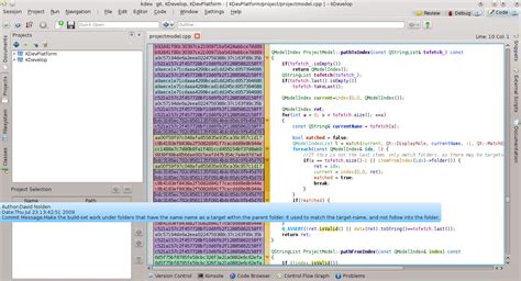 KDevelop 4 1 Brings Git Integration KDE News