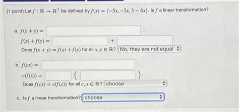 Solved Point Let F RR Be Defined By Chegg