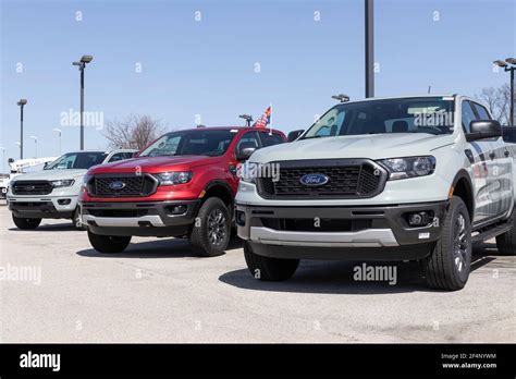 Fischer Ca März 2021 Ford Ranger Pickup Truck Display Bei Einem