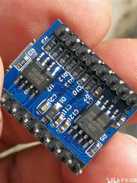 【雕爷学编程】arduino动手做（119） jq6500语音模块 哔哩哔哩