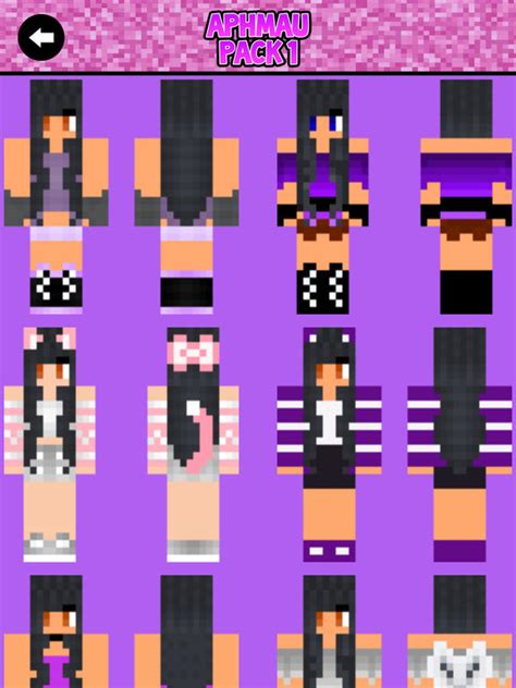Aphmau Skins With Mc Diaries And Mystreet Skins For Minecraft Pe Apppicker