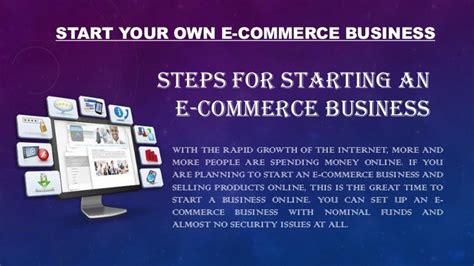 Ecommerce Business Setup Procedure