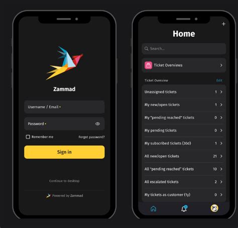 Mobile View File Technical Assistance Zammad Community